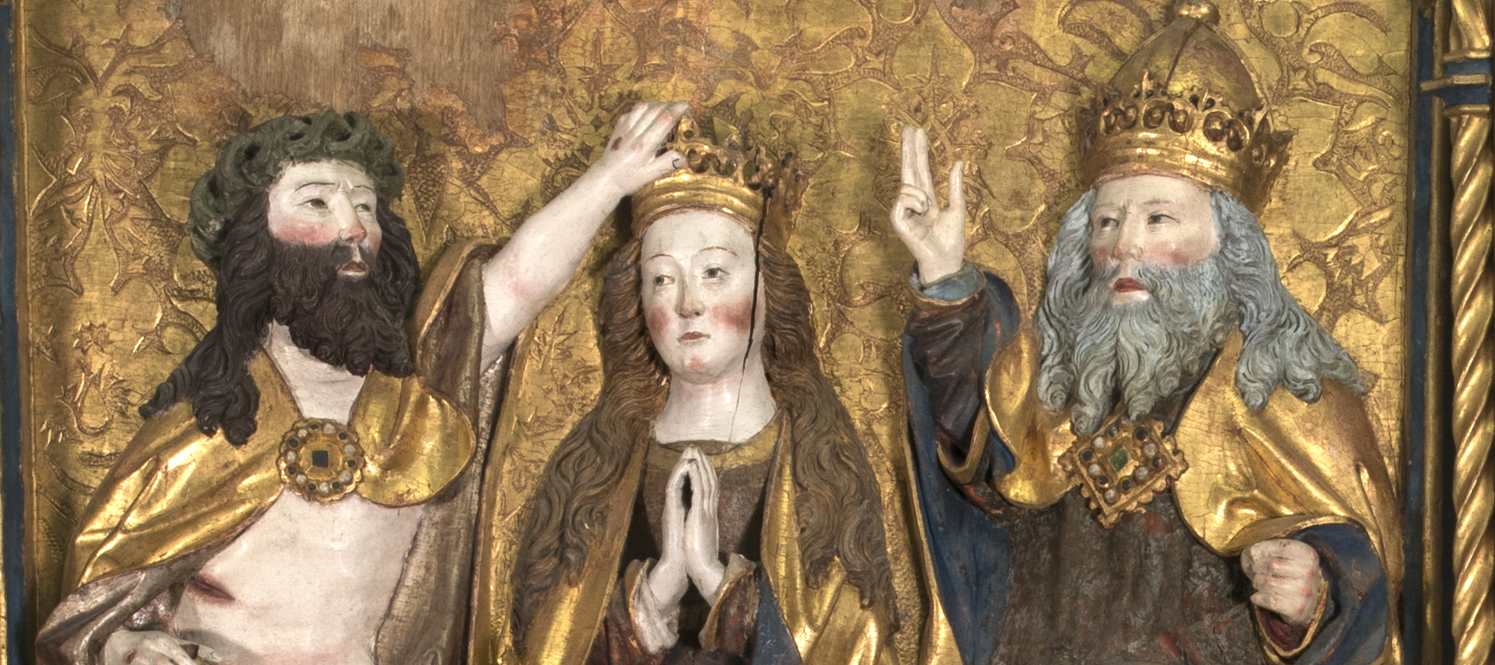 25 Double-Winged Altarpiece from Uggdal – Medieval Church Art